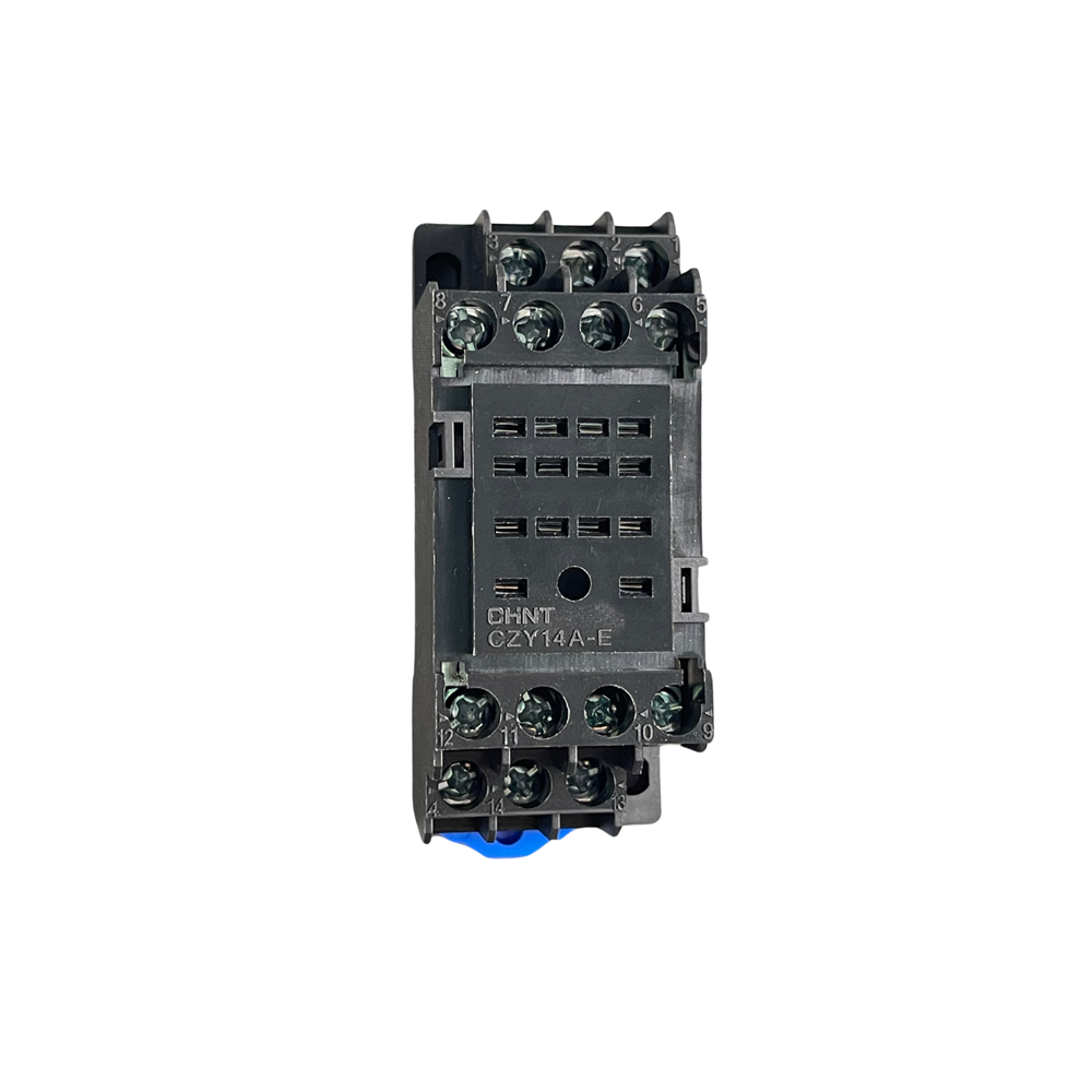 CHINT RELAY BASE 14 PIN FLAT TO SUIT CMY4 RELAYS