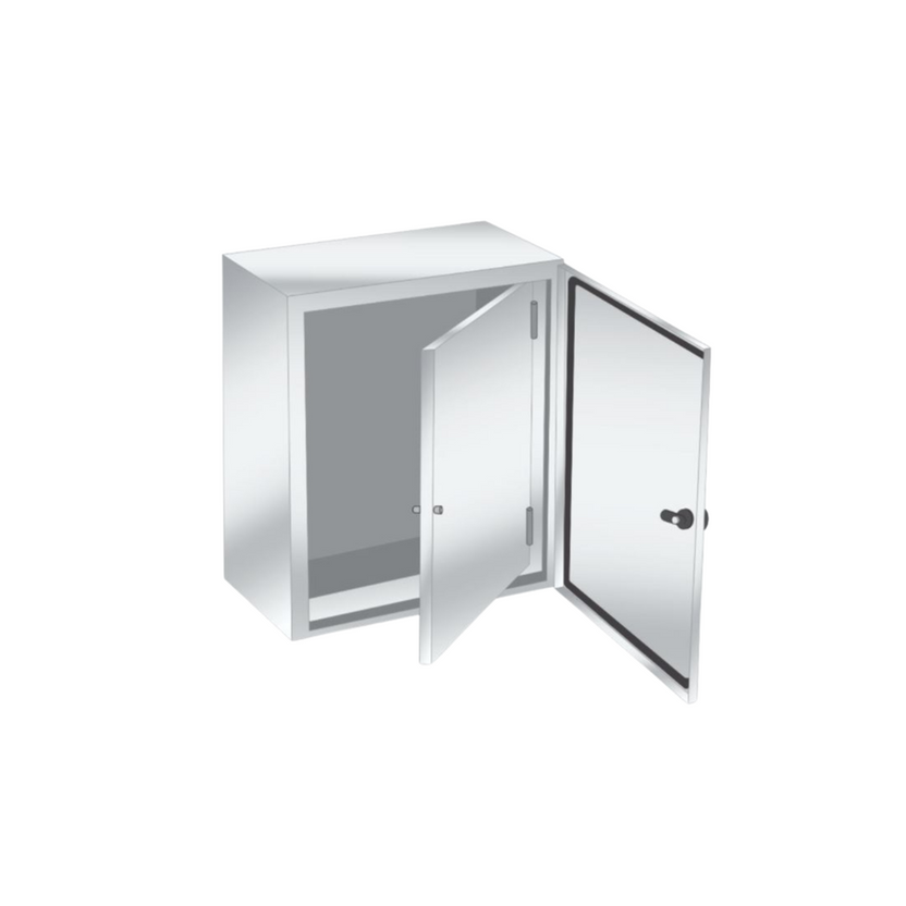 CVS INNER DOOR MILD STEEL RAL7035 GREY SUITS ENCLOSURE H600xW600xD250