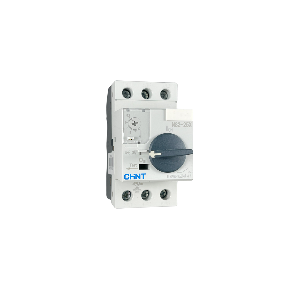 CHINT MMS NS2-25X MOTOR PROTECTION CIRCUIT BREAKER 100kA 415V 2.2kW 4-